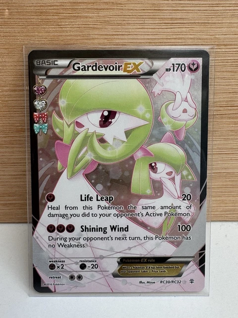GENERATIONS - GARDEVOIR ex RC30/RC32 Full Art Ultra Rare Radiant ...