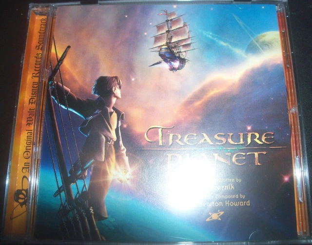 TREASURE PLANET ORIGINAL Film Soundtrack CD Composed James Newton ...