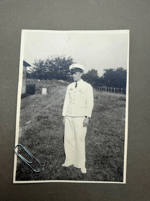 WEHRMACHT KRIEGSMARINE MARINE Porträt Original Foto 2.WK WW2 EUR 1,00 ...