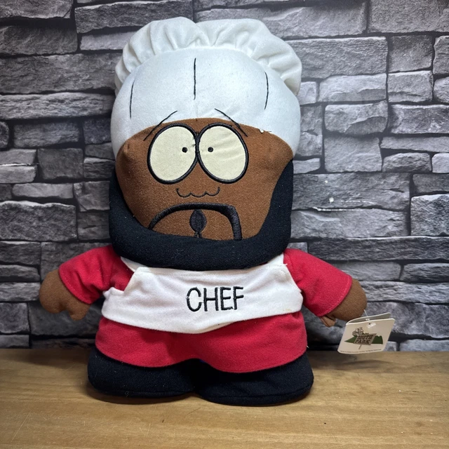 CHEF SOUTH PARK plush soft toy 2008 with tags £11.11 - PicClick UK