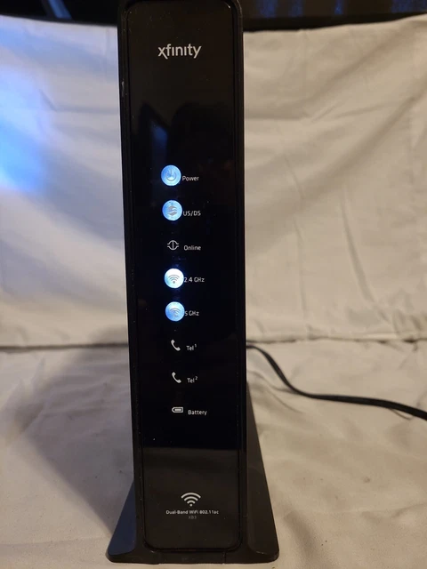 XFINITY ARRIS XB3 DualBand Wifi Router TG1682G - 802.11AC Cable Modem ...
