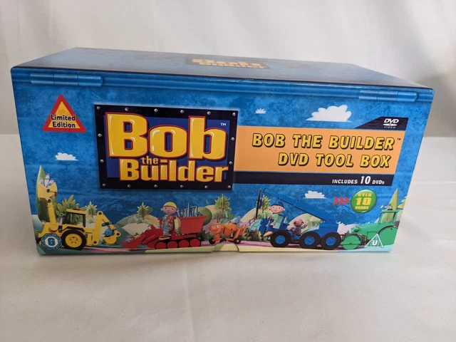 BOB THE BUILDER Bob's Tool-Box (Box Set) (DVD, 2010) Limited Edition 10 ...