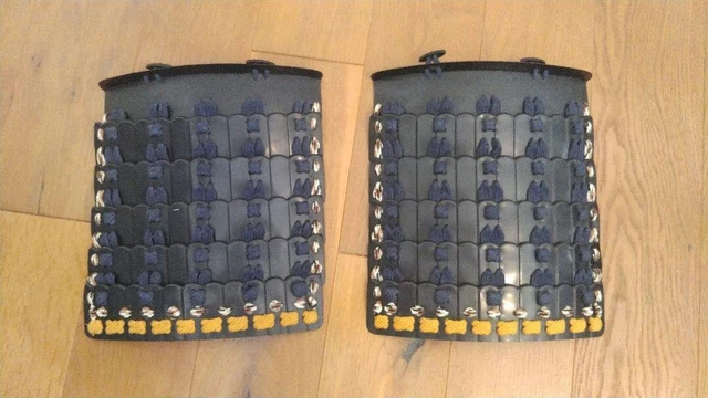 SODE OOSODE YOROI Shoulder kabuto Armor samurai Antique item iron japan ...