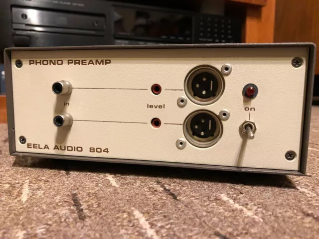 EELA AUDIO 804 RIAA MM PHONO PREAMP ( 1st generation ) EUR 798,00 ... EELA AUDIO 804 RIAA MM PHONO PREAMP ( 1st generation ) EUR 798,00 ...
