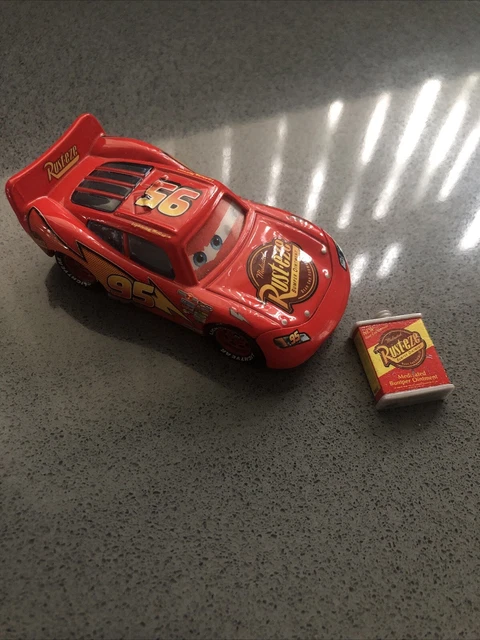 MATTEL DISNEY PIXAR Cars Rust-eze Lightning McQueen (chase -lenticular ...