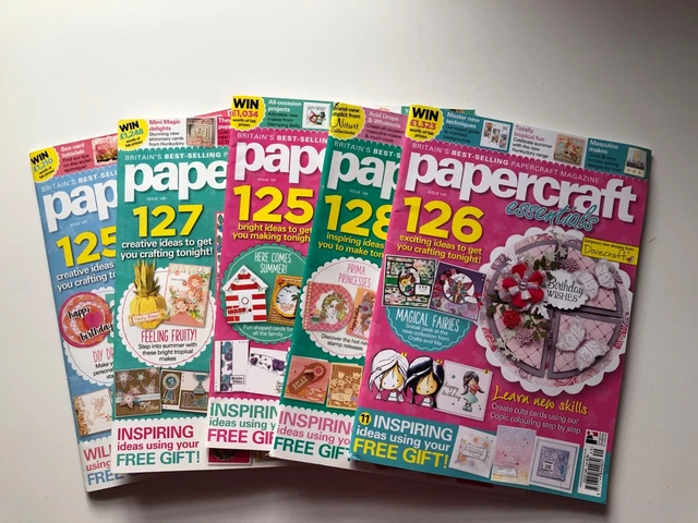 5 PAPERCRAFT ESSENTIALS Magazines £12.00 - PicClick UK