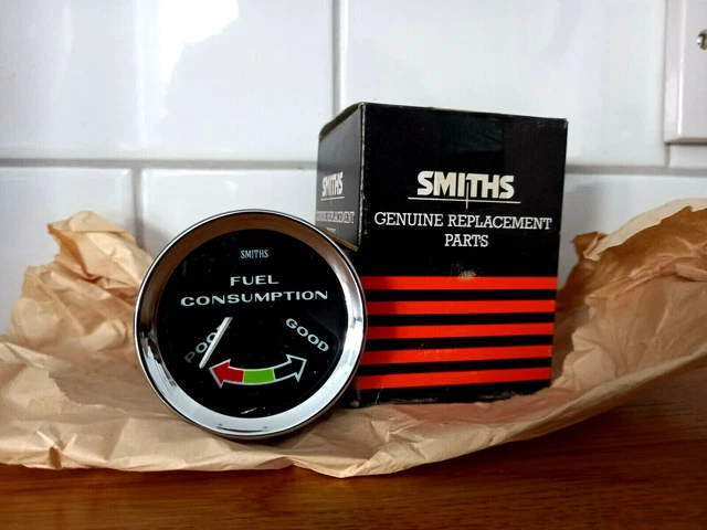 CLASSIC MINI MK1 Cooper S Genuine Smiths BMC Vacuum Gauge Dial NOS Rare ...