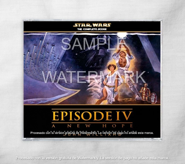 STAR WARS EPISODE IV A New Hope Complete Score 3CD John Williams EUR 65 ...
