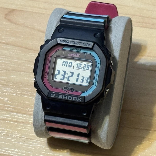 CASIO G-SHOCK GORILLAZ NOW NOW Collab GW-B5600GZ-1 Bluetooth Solar ...