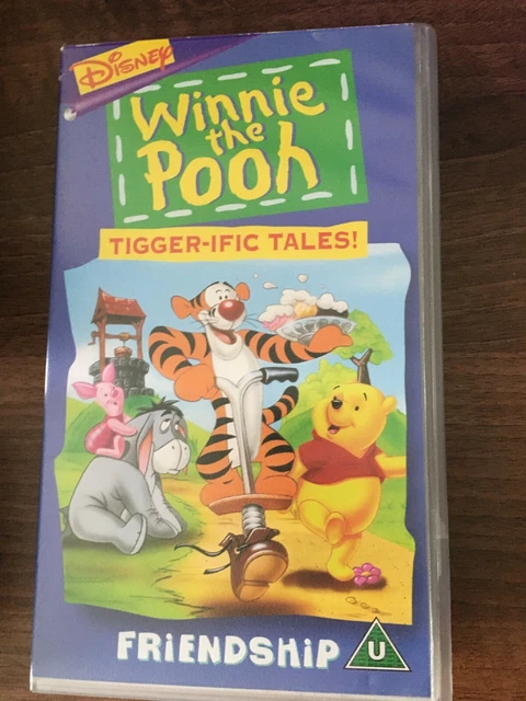 8 DISNEY VHS Films Dumbo Winnie Pooh Tigger Peter Pan Fox & The Hound ...