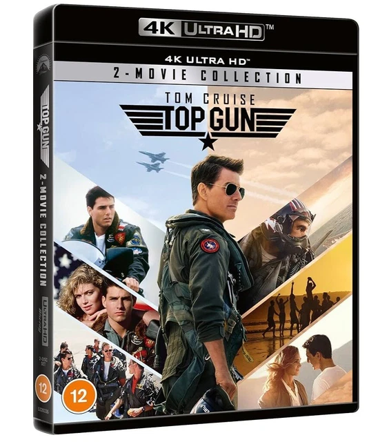 TOP GUN 2 Movie Collection (4K Ultra HD) Top Gun / Top Gun : Maverick ...