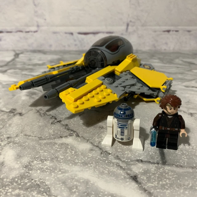 LEGO 75281 ANAKIN'S Jedi Interceptor with Minifigures Retired Lego Star ...