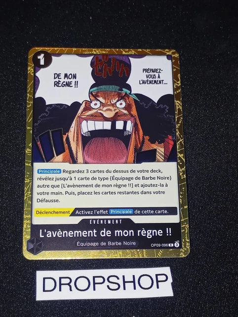 ONE PIECE CARD Rare Holo Game Carte Francaise Op09-096 R Fr Nm EUR 1,85 - PicClick FR