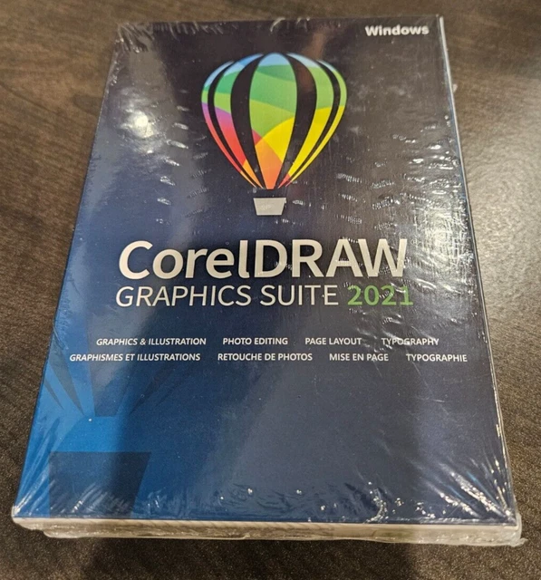 NEW CORELDRAW GRAPHICS Suite 2021 - Permanent License corel draw $303. ...