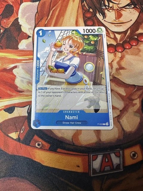 NAMI P-053 ONE PIECE card English Promo £50.00 - PicClick UK