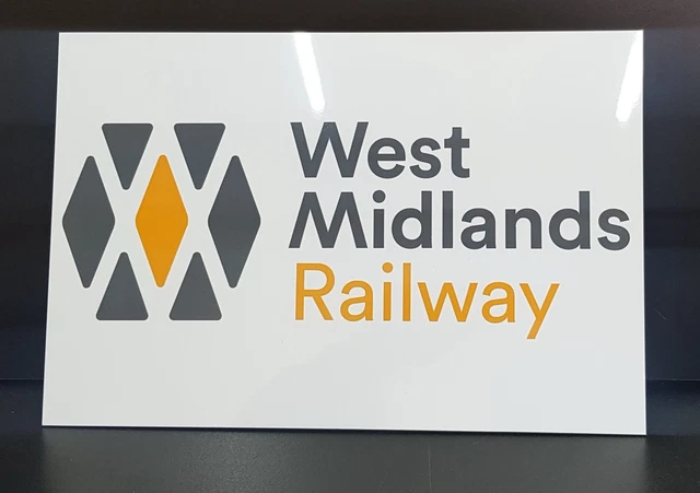 WEST MIDLANDS RAILWAY Sign Board £22.55 - PicClick UK
