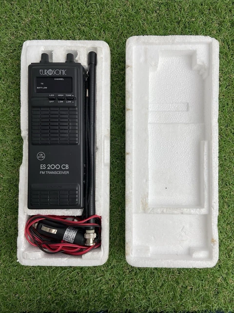 EUROSONIC ES 200 Lcd Fm Transceiver Cb Radio (B66) £79.99 - PicClick UK