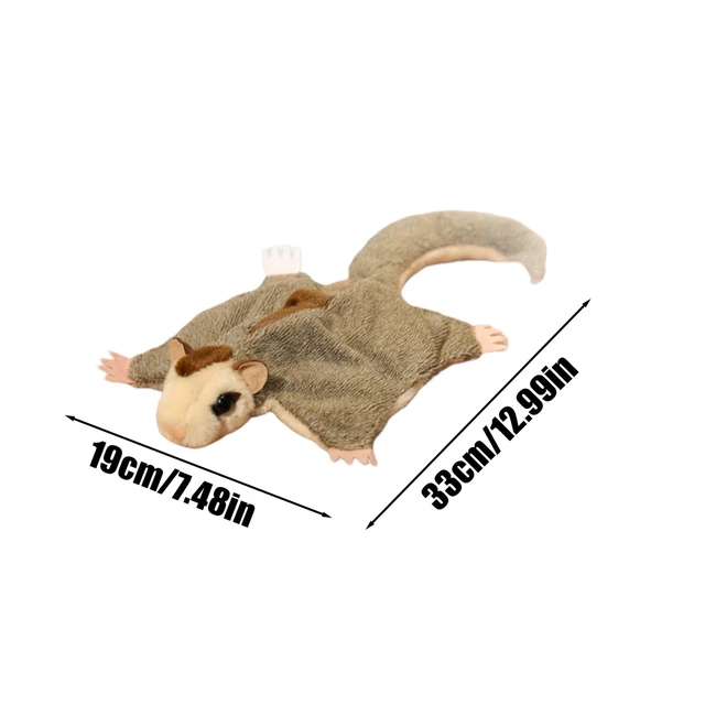 SUGAR GLIDER PLUSH Cute Soft Stuffed Animal Flying Squirrel Plush Doll ...