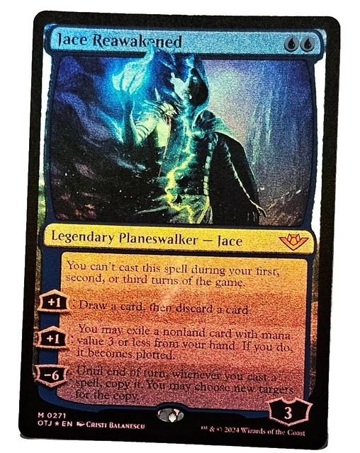 MTG MAGIC THE Gathering - Jace Reawakened FOIL - Outlaws OTJ - Neuf/m ...