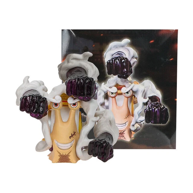 ONE PIECE GEAR 5 Luffy Den Den Mushi PVC Figure Toys Collection Model ...