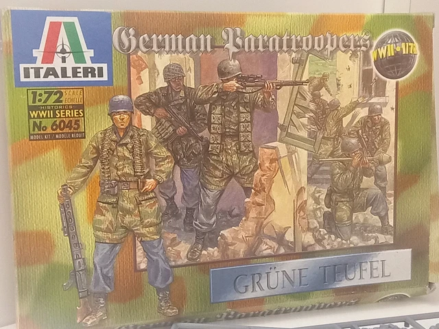 ITALERI 6045 GERMAN Paratroopers Wwii Scala 1/72 EUR 7,00 - PicClick FR