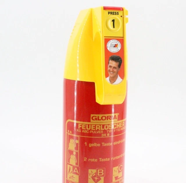 MICHAEL SCHUMACHER RACING G-Monza fire extinguisher Formula 1 ...