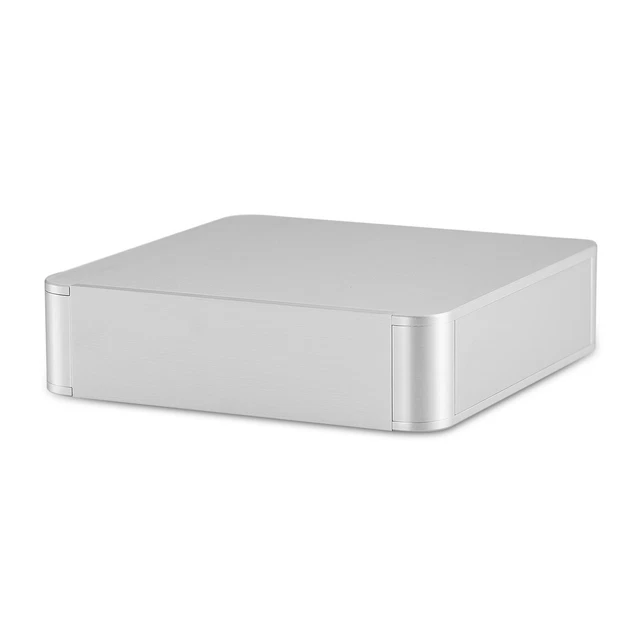 ALUMINUM DIY ENCLOSURE Chassis for Preamp/DAC Metal Case Box W214×D214× ...