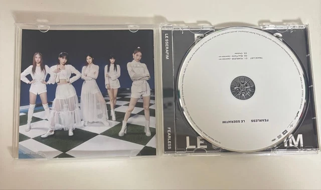 LE SSERAFIM FEARLESS 1st single e3 EUR 76,76 - PicClick FR