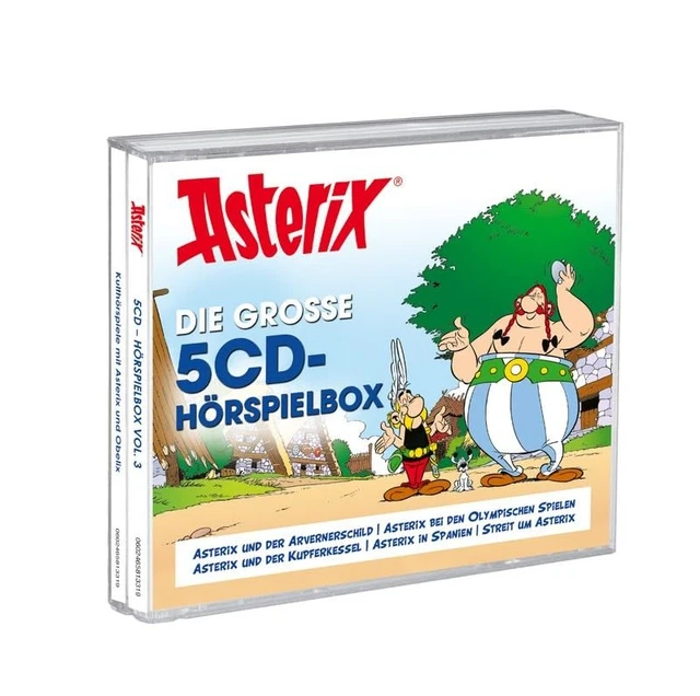 ASTERIX ASTERIX - Die große 5-CD Hörspielbox Vol. 3 (CD) EUR 27,00 ...