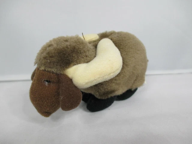 1997 MCDONALDS ENDANGERED Animals - YAK/ RAM - Soft Plush Stuffed Toy ...