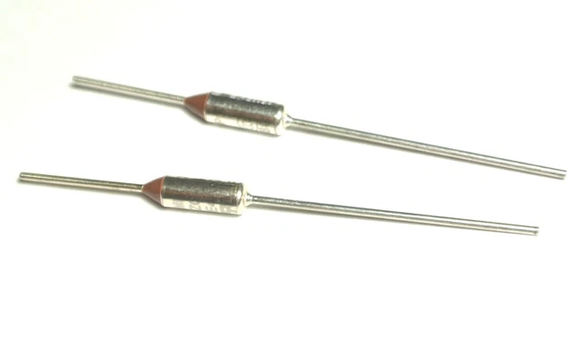 TF 128'C E4A00 MICROTEMP Original Thermal Cutoffs, Fuse BROWN E4A00128C ...