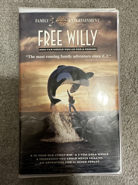 FREE WILLY VHS £4.75 - PicClick UK
