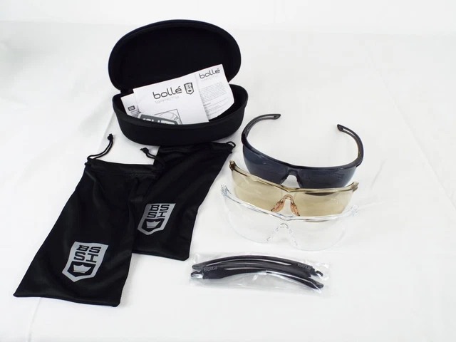 Bolle Tactical Gunfire Safety Airsoft Shooting Range Ballistic Military Glasses £4500 Picclick Uk