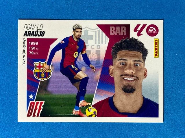 STICKERS PANINI LA Liga ESTE 2025-26 2026 n.108 Ronald Araujo ...