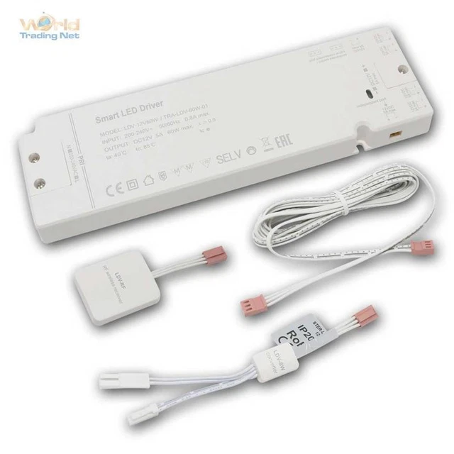 SMART LED SYSTEM, LED Trafo 60W dimmbar zB per Funkschalter, 12V DC ...
