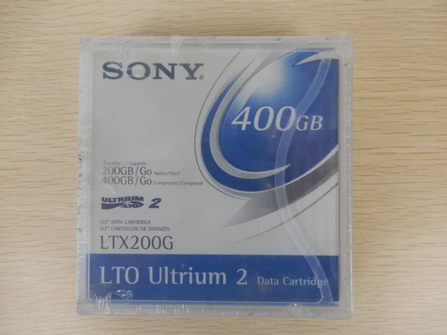 SONY LTX200G LTO Ultrium 2 200-400GB Tape Data Cartridge $10.00 ...
