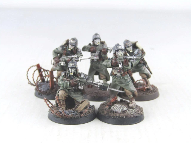 (EE17) KRIEG INFANTRY Squad Forgeworld Imperial Guard Militarum 40k 30k ...