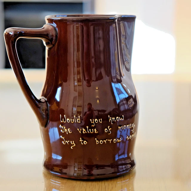 ANTIQUE TOBY JUG HOGARTH ROYAL DOULTON ENGLAND Benjamin Franklin ...