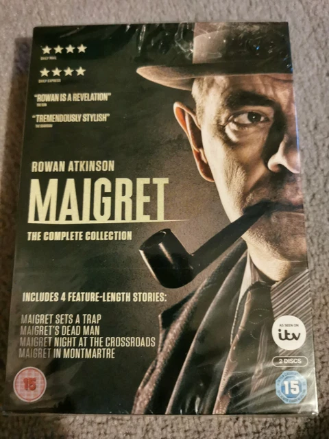 MAIGRET: THE COMPLETE Collection (DVD, 2016/17, Rowan Atkinson. New ...