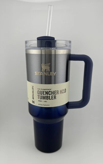 STANLEY TUMBLER 40OZ The Flowstate Quencher H2.0 Midnight BLUE Gradient ...