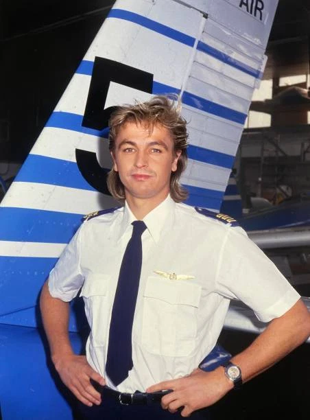 AUSTRALIAN ACTOR PETER O'Brien FLYING DOCTORS 1980s Historic Old Photo ...