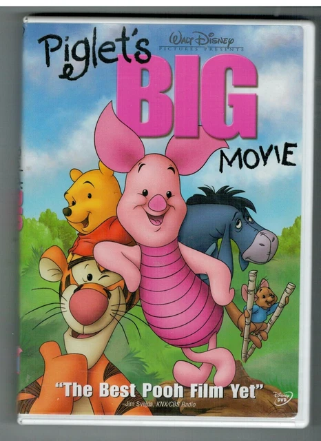 WALT DISNEY PIGLET'S Big Movie DVD Disney's £6.91 - PicClick UK