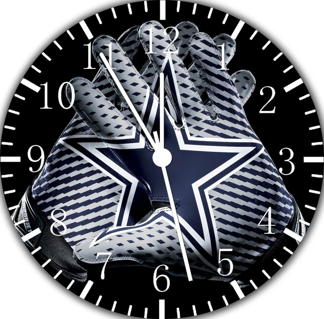 DALLAS COWBOYS FRAMELESS sans Bordures Wall Clock Nice Pour Cadeaux Ou Déco F119 EUR 25,15 ...
