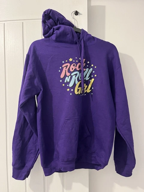 ROCK 'N' ROLL Girl Darla (Finding Nemo) Purple Pullover Hoodie - Size s ...