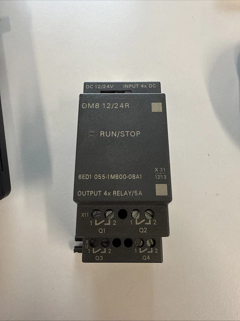 SIEMENS LOGO DM8 Digital Input / Output Expansion Module - 6ED1 055-1MB00-0BA1 £24.12 - PicClick UK