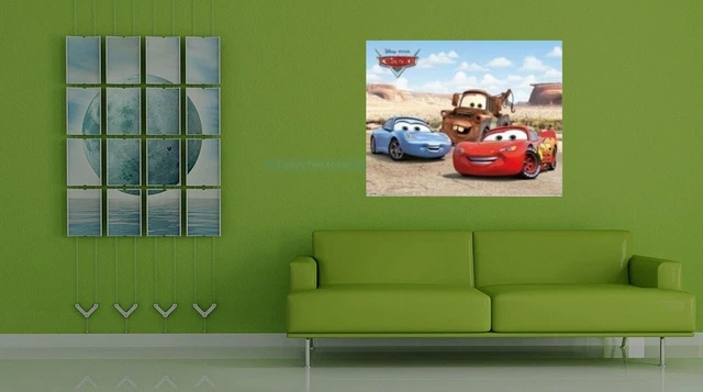 AFFICHE POSTER PLASTIFIÉ DISNEY CARS TRIO BEST FRIENDS EUR 7,99 ...