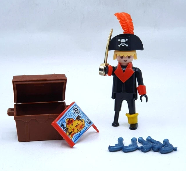 PLAYMOBIL 3385 GEOBRA Klicky Playmobil System Series Pirate / Treasure ...