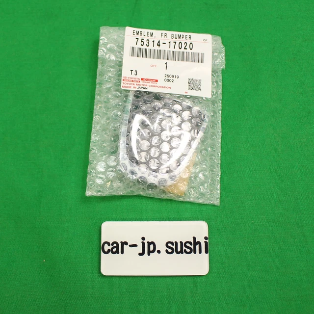 TOYOTA GENUINE MR2 75314-17020 Spyder Midship Runabout Front Emblem ...