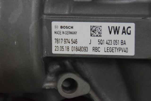 ORIGINAL VW STEERING transmission Golf 7 5G Bosch 0KM 2018 5Q1423051BA ...