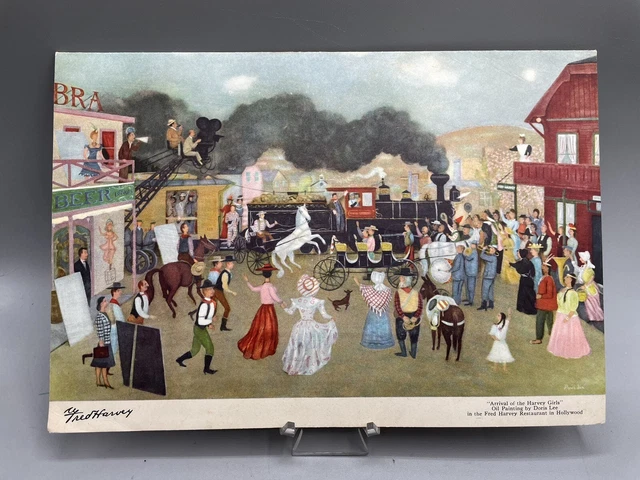 MENU RESTAURANT VINTAGE 1948 Fred Harvey Bright Angel Lodge Grand ...